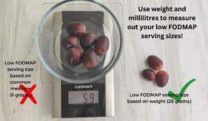 Low FODMAP serving sizes: how much should you eat?